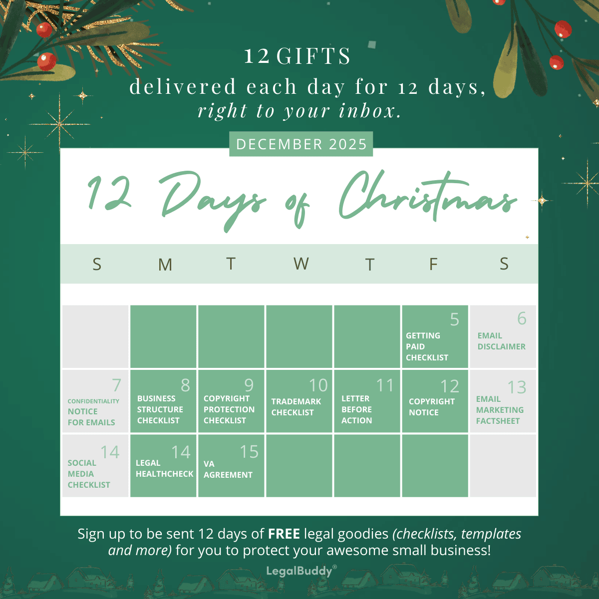 Suzanne Dibble | 12 Days of Christmas